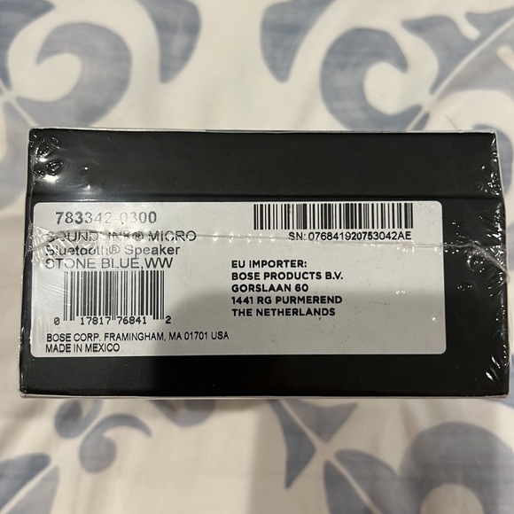 Bose | Portable Audio & Video | New In Sealed Box Bose Sound Link Micro ...